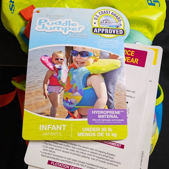 Stearns | Jackets & Coats | Stearns Puddle Jumper Infant Hydroprene ...